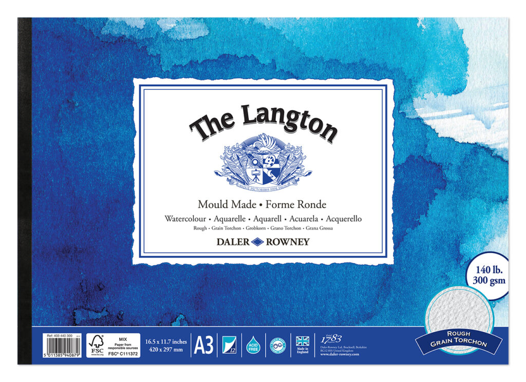 Langton Rough 300g Pads & Blocks - Art And Home